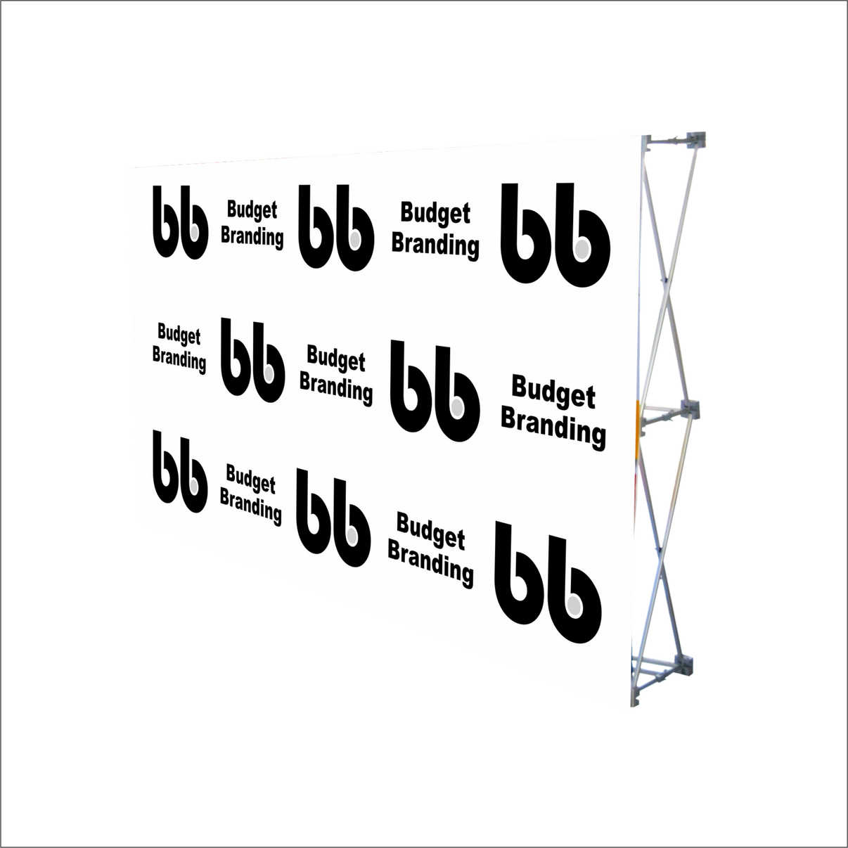 Budget Branding Bespoke printed Branded Banner walls